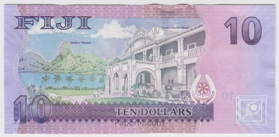 World Paper Money Price List - Fiji